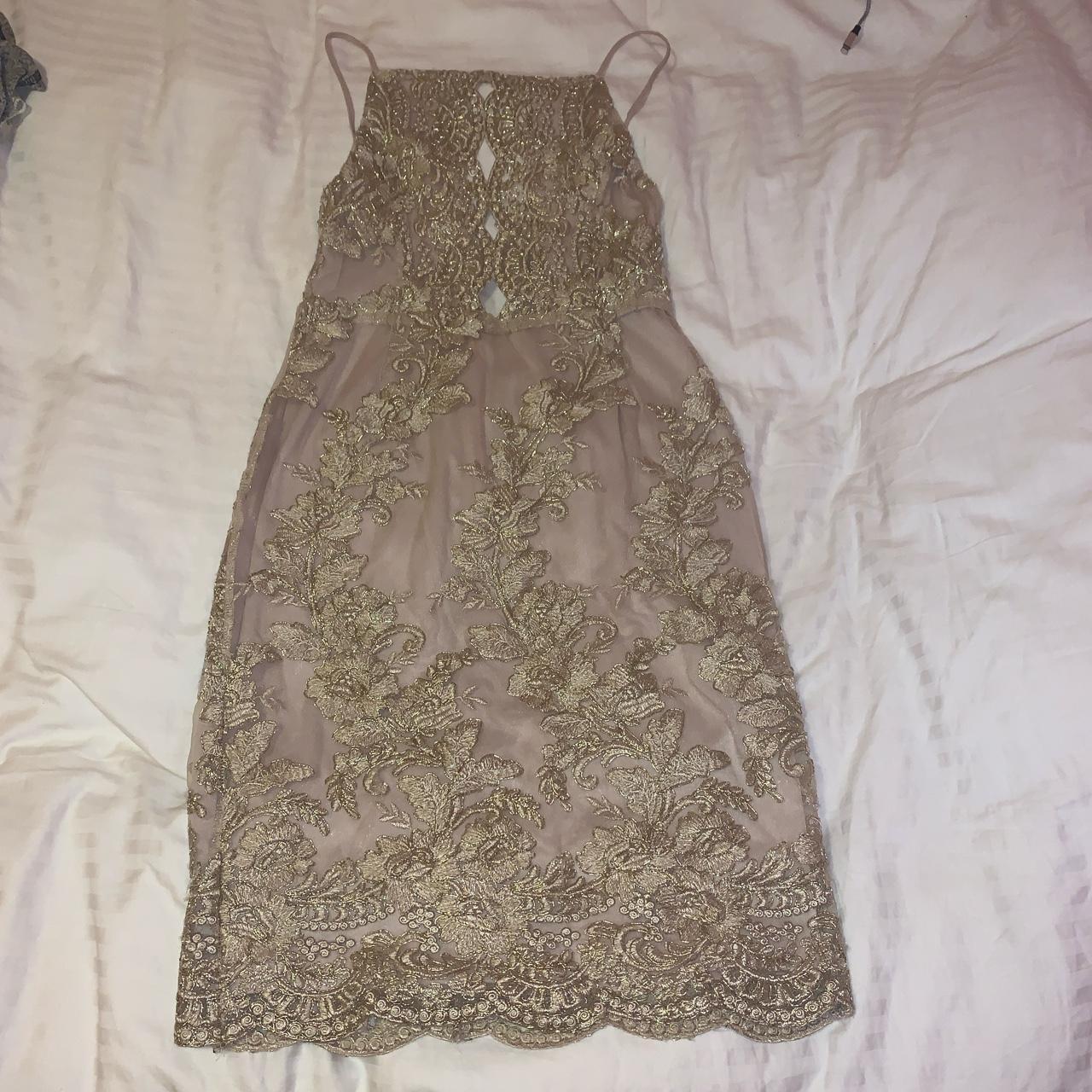 Dennis Maglic Golden Dress💎 Size L but fits more... | Depop
