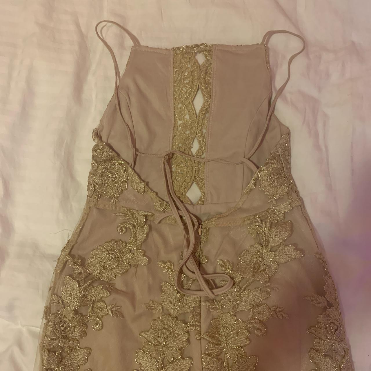 Dennis Maglic Golden Dress💎 Size L but fits more... | Depop