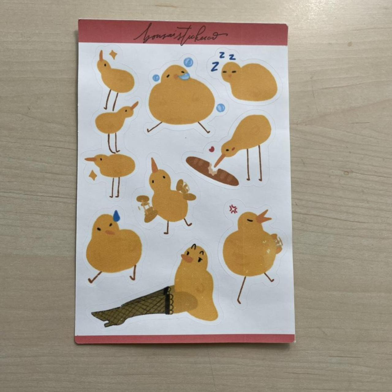 chicks sticker sheet (from my etsy shop... - Depop