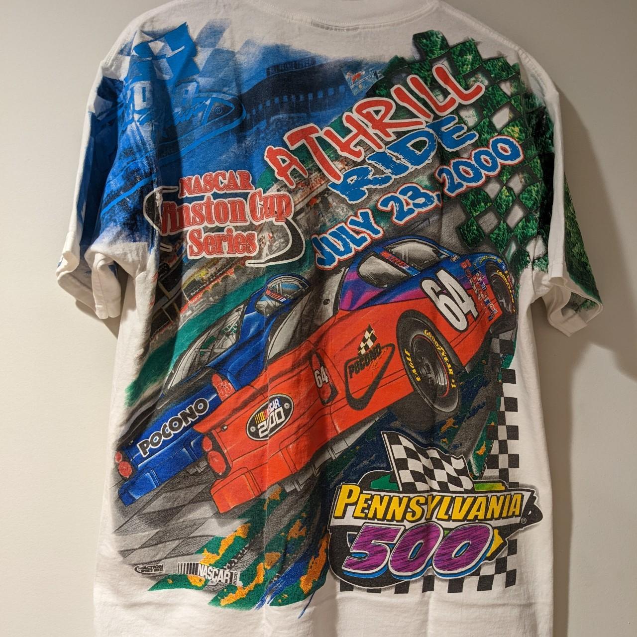 Vintage Y2K NASCAR Chase Authentic Pocono Racing... - Depop