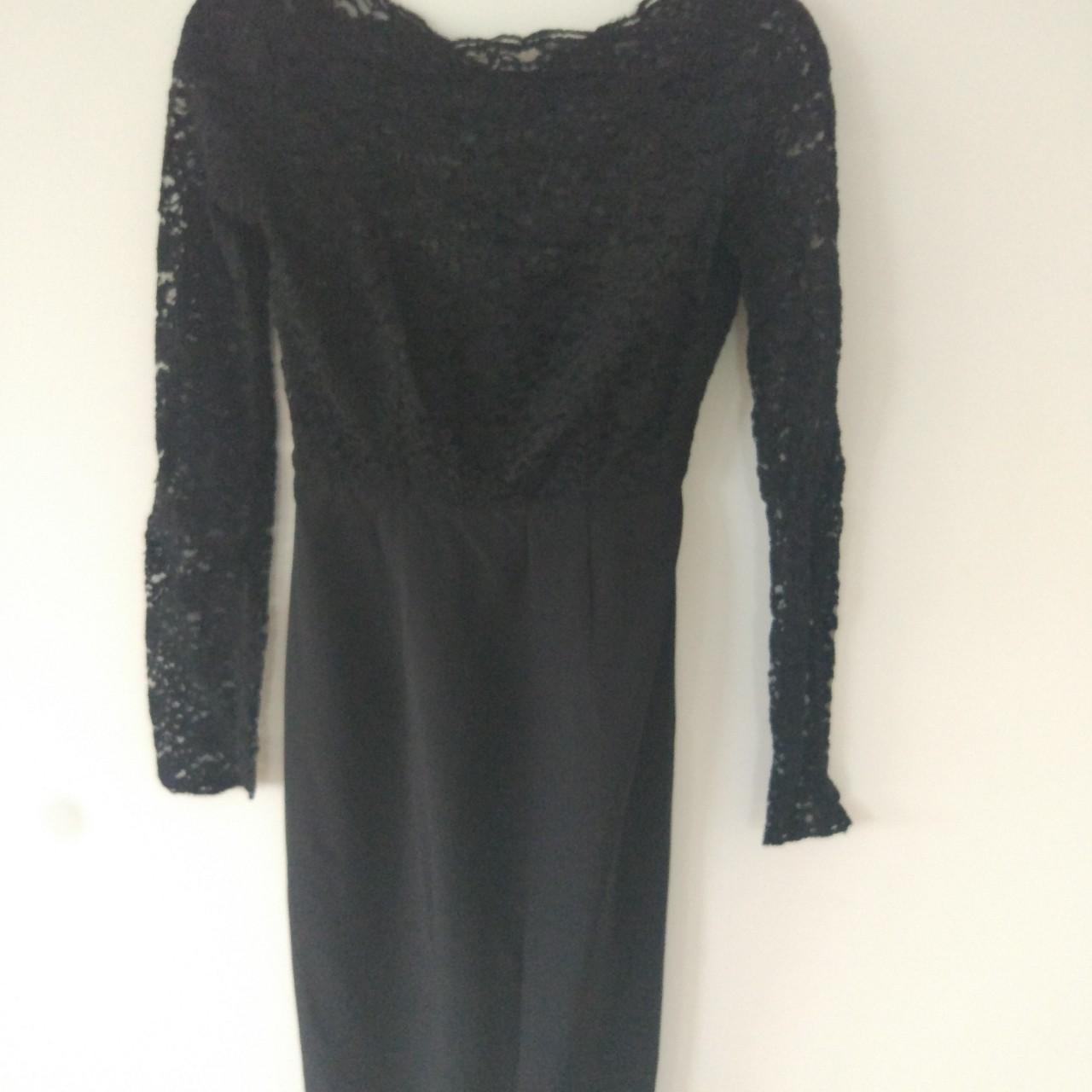 LK Bennett Black Lace Dress Size 6 Only ever tried... | Depop
