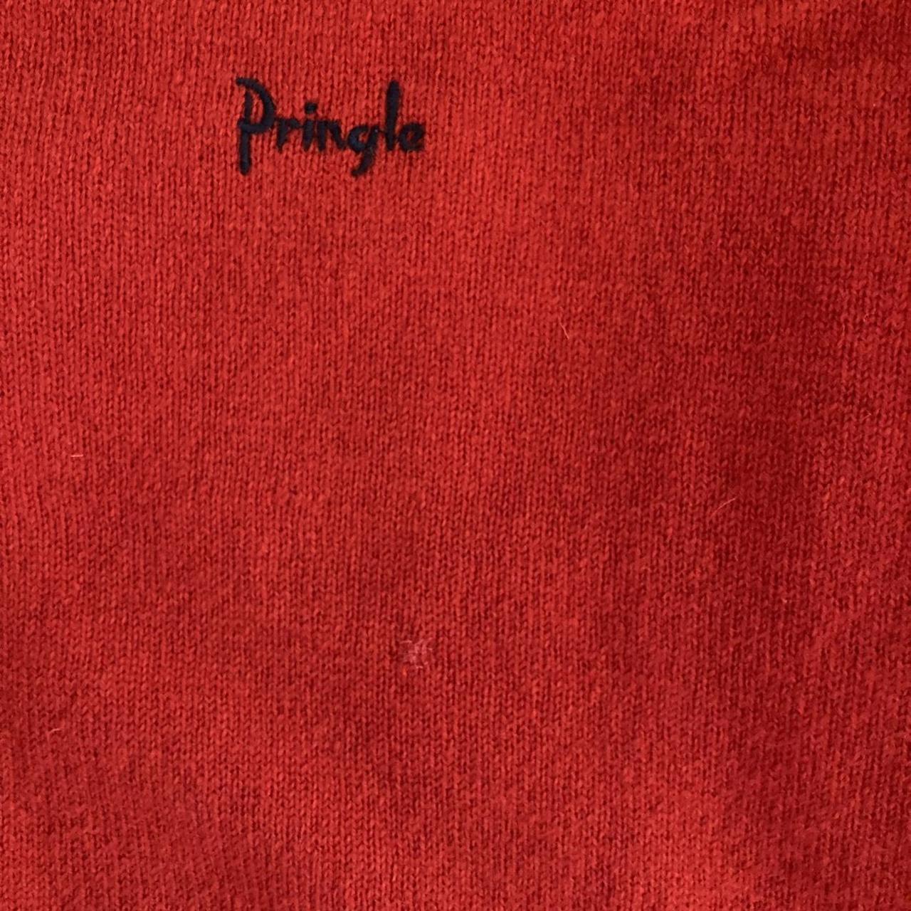 Vintage Jumper. Pringle, 100% pure new wool with... - Depop