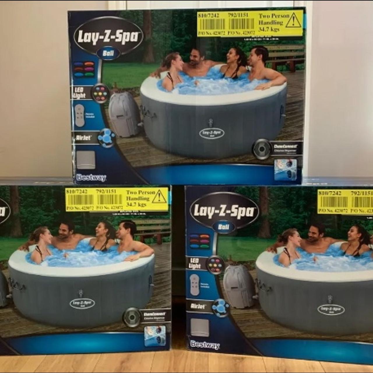 Lazy spa Bali with led lights boxed and sealed... - Depop