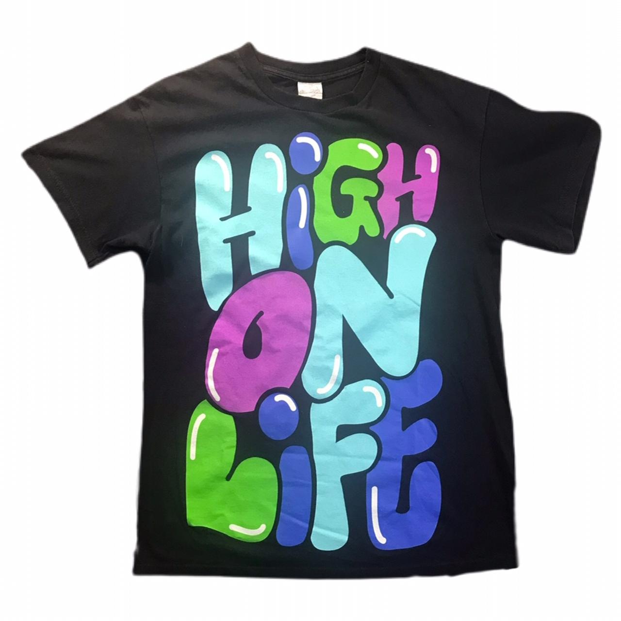 High On Life Graphic Tee Good condition, worn but... - Depop
