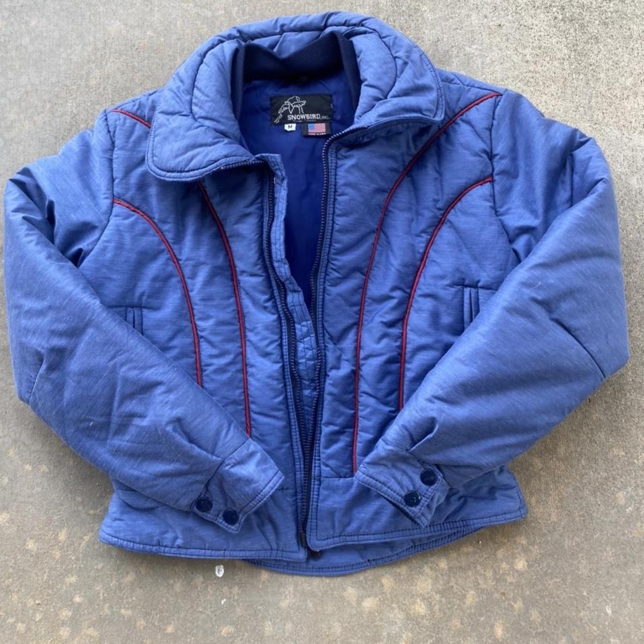 vintage women’s snowbird inc 70s ski jacket no holes... - Depop
