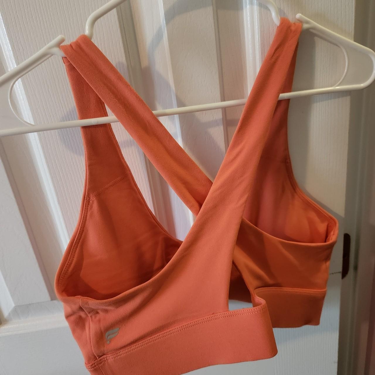 Brand new, coral Fabletics sports bra size medium.... - Depop