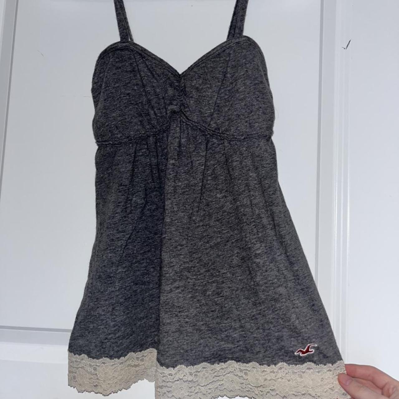 PERFECT CONDITION LACE BABYDOLL HOLLISTER CAMI ... - Depop