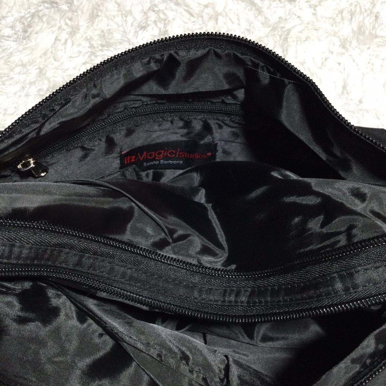 Itz Magic! Studios Crossbody Bag! Black microfiber... - Depop