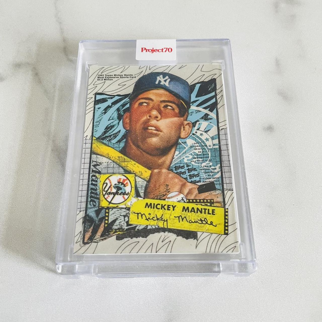 Topps Project70 Card 121 1952 Mickey Mantle by Tyson... - Depop