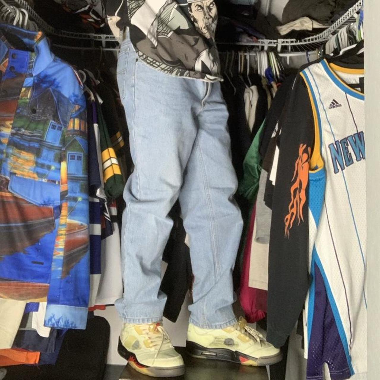 🕵🏻‍♂️ Vintage Bugle Boys Denim Pants Tapered 🧑🏼‍🎤 34x30 ... - Depop