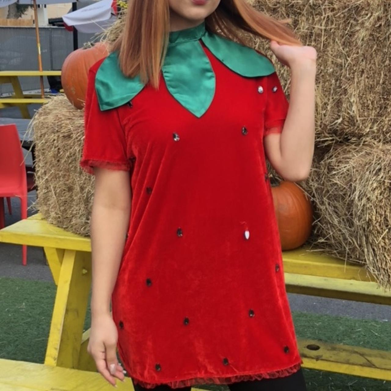 Dolls Kill Strawberry ๐ Costume Size Small Depop