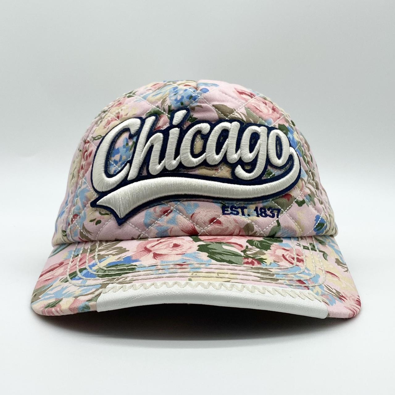 Chicago Quilted Hat! Adorable quilted like design!... - Depop