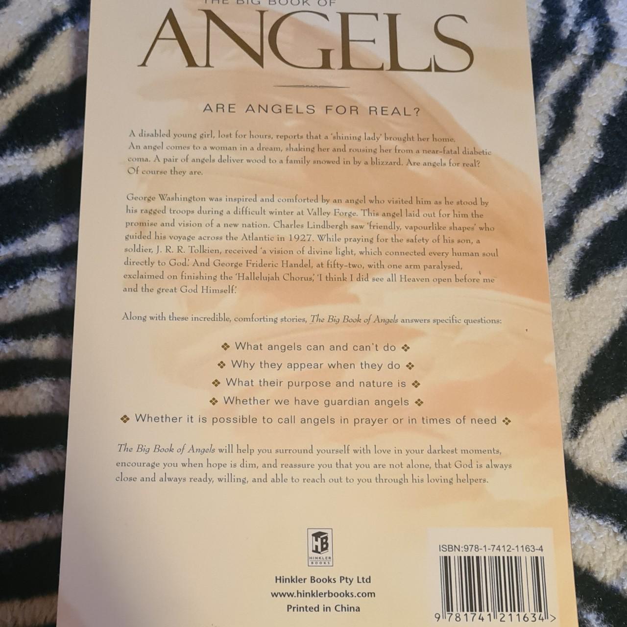 "The Big Book of Angels." 'Angelic encounters,... - Depop