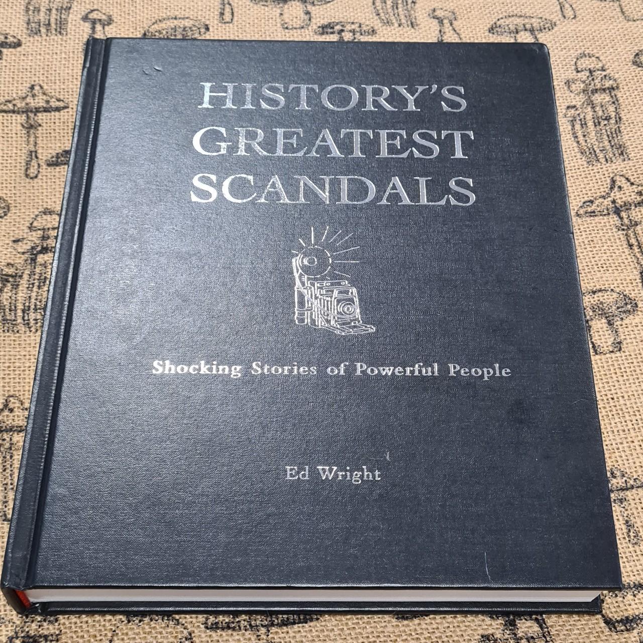 "History's Greatest Scandals," by Ed Wright.... - Depop