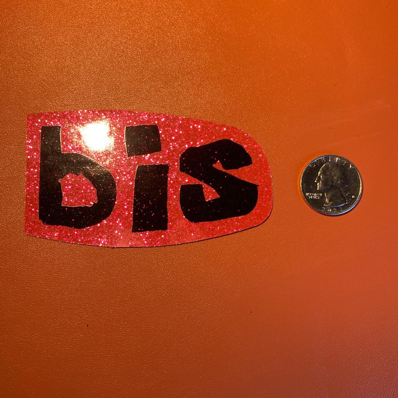 Bis “the new transitor heroes” album promo sticker.... - Depop