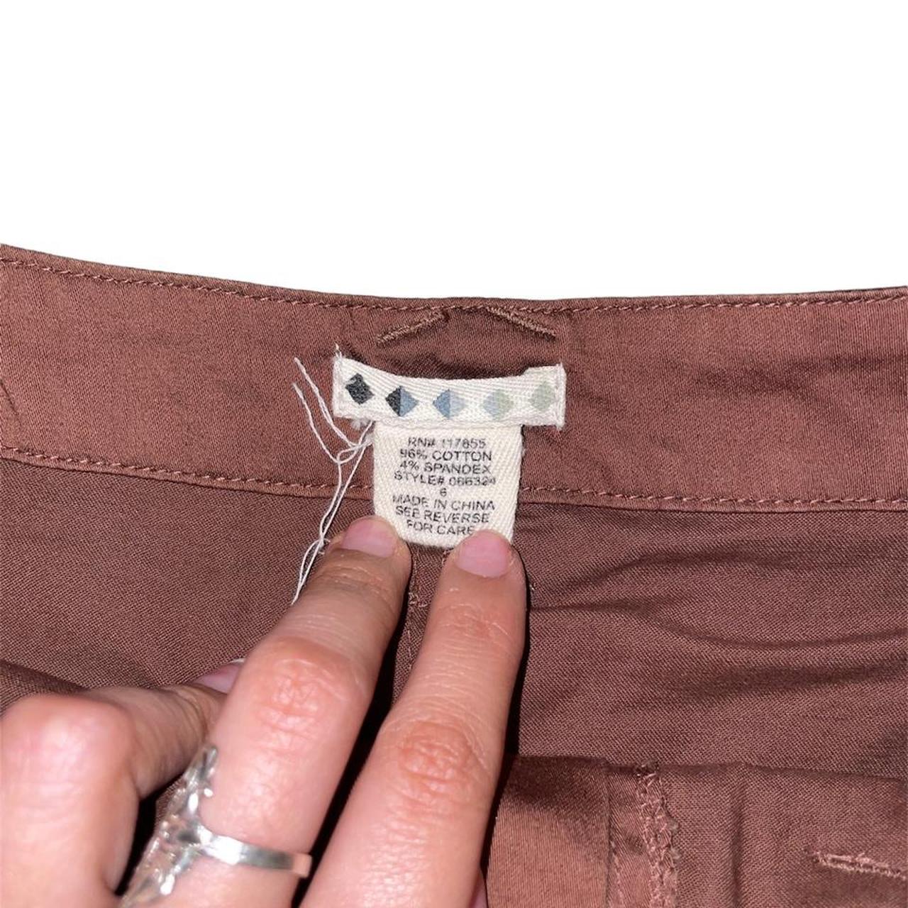 Brown Skort 15 Waist 16 Length 25 Slit Depop