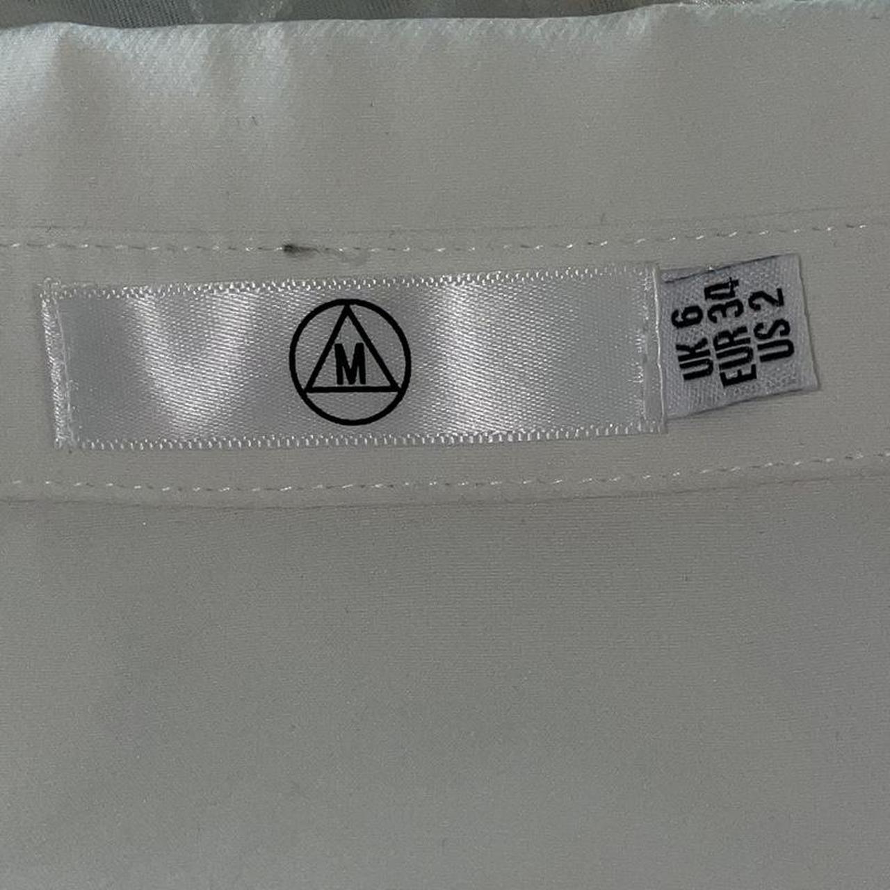 minimalist formal missguided button up collared mini... - Depop