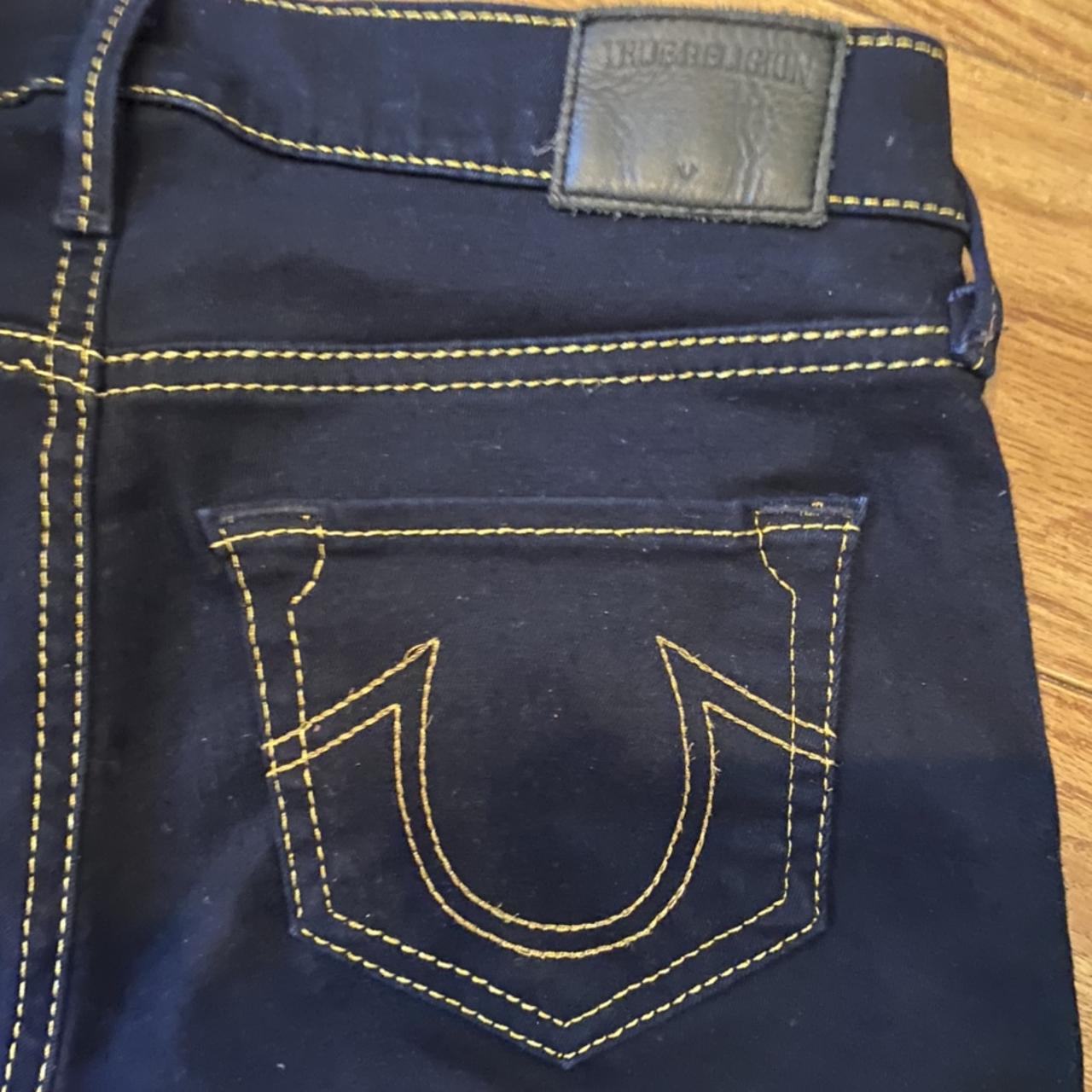 True religion low rise skinny Jeans W25 super cute... - Depop