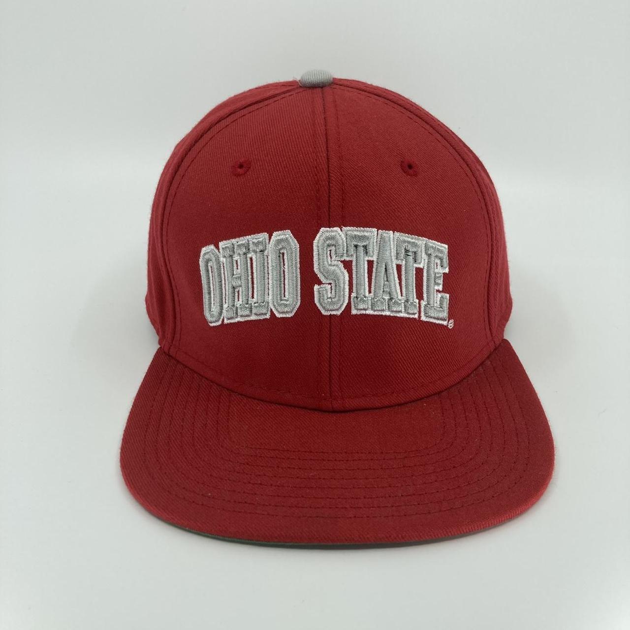 The Ohio State block letter snapback hat. Made by... - Depop