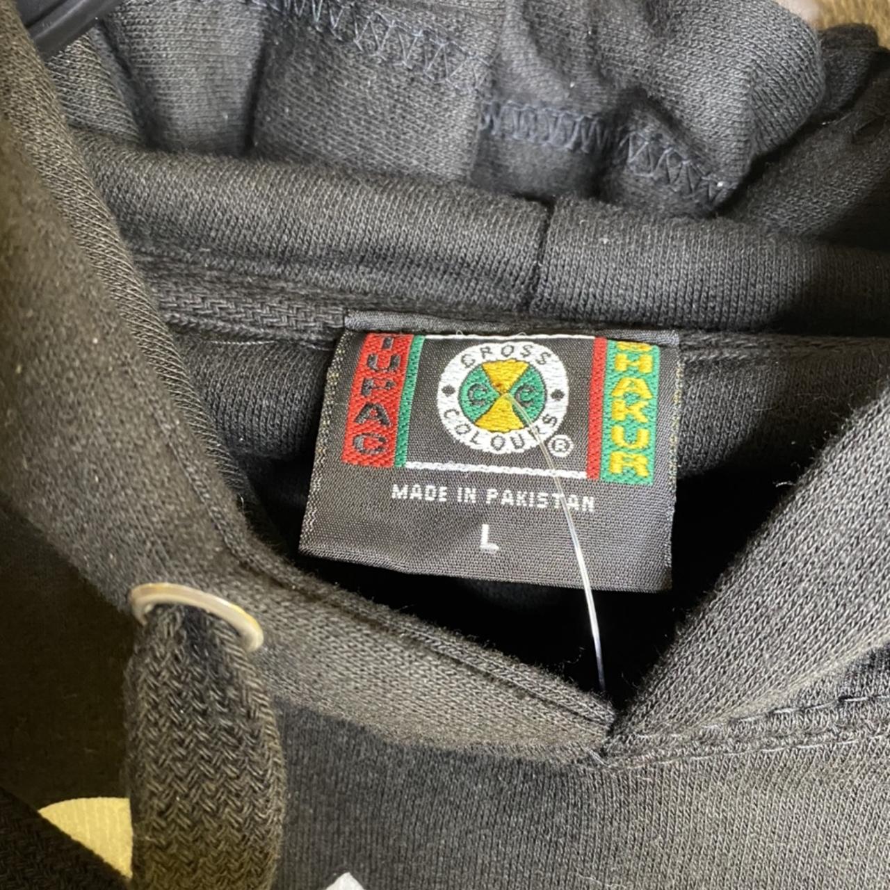 Cross Colours Tupac Shakur Hoodie Pullover Sz L Mens... - Depop