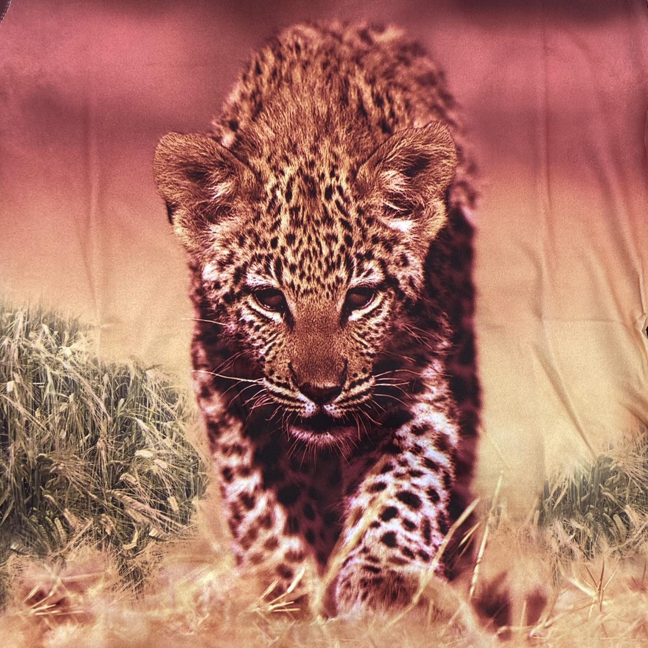 🐆Deadstock Cheetah Tshirt🐆 Orange colorway of... - Depop