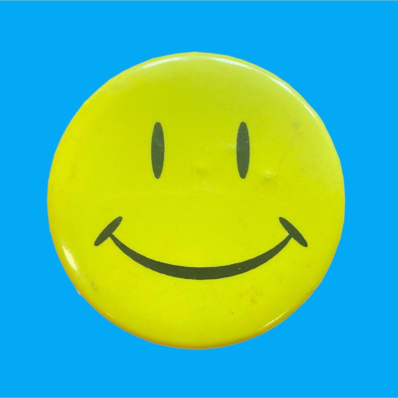 🙂 Smiley Face Pin 🙂 The perfect bright yellow... - Depop
