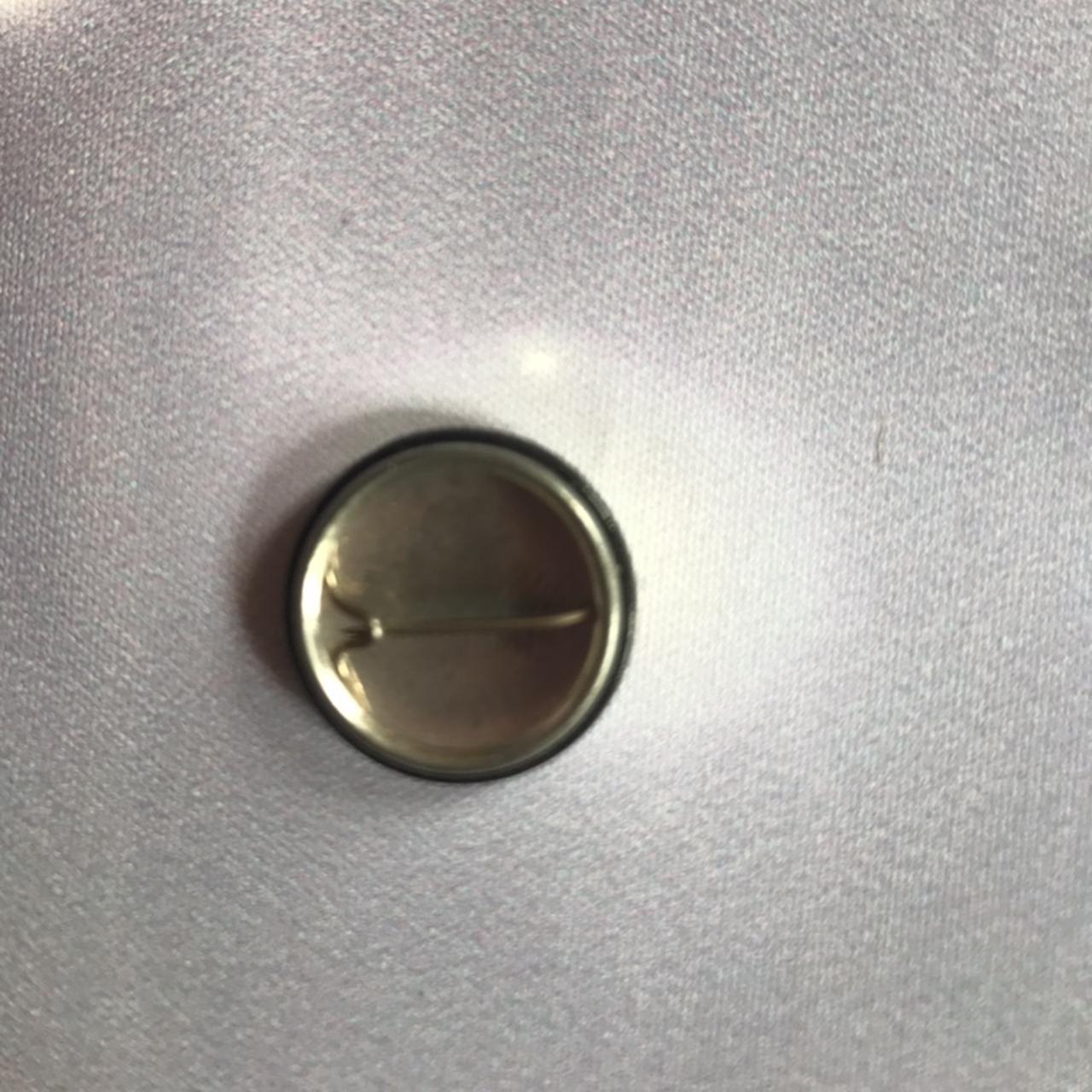 RUSH pin Small black pin with RUSH written in red... - Depop