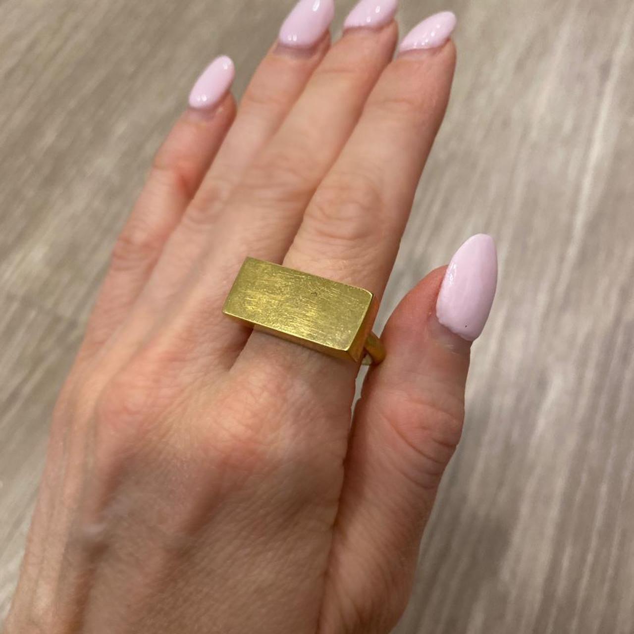 Stunning Madewell statement ring! Brand new just... - Depop