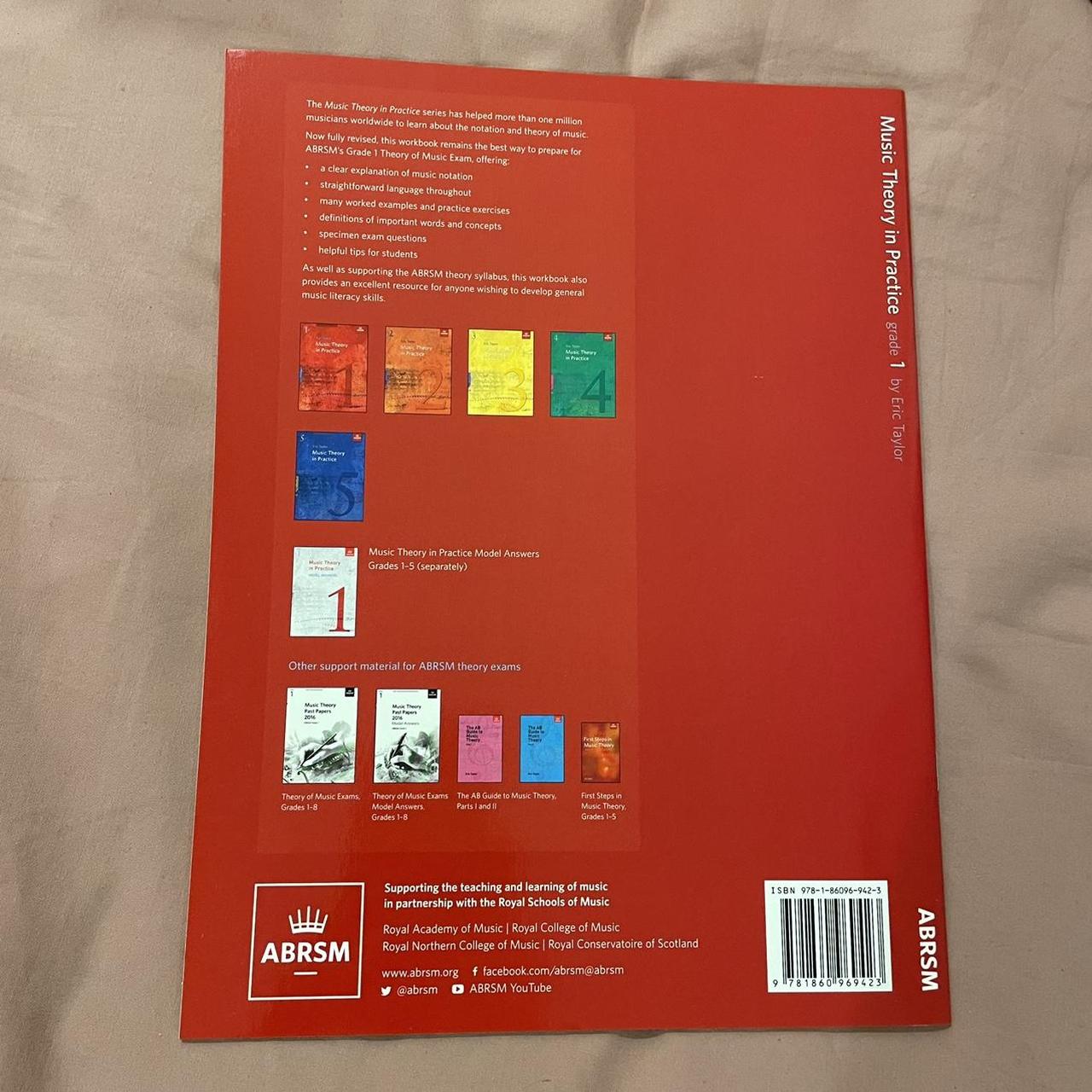 ABRSM grade 1 music theory practice workbook... - Depop