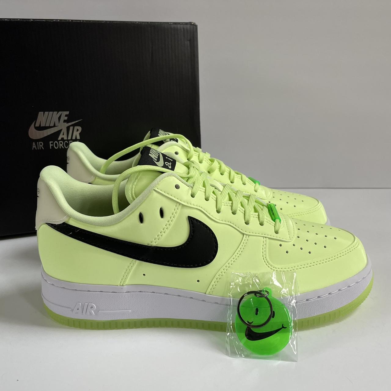 Nike Air Force 1 AF1 Glow in the dark New in... - Depop