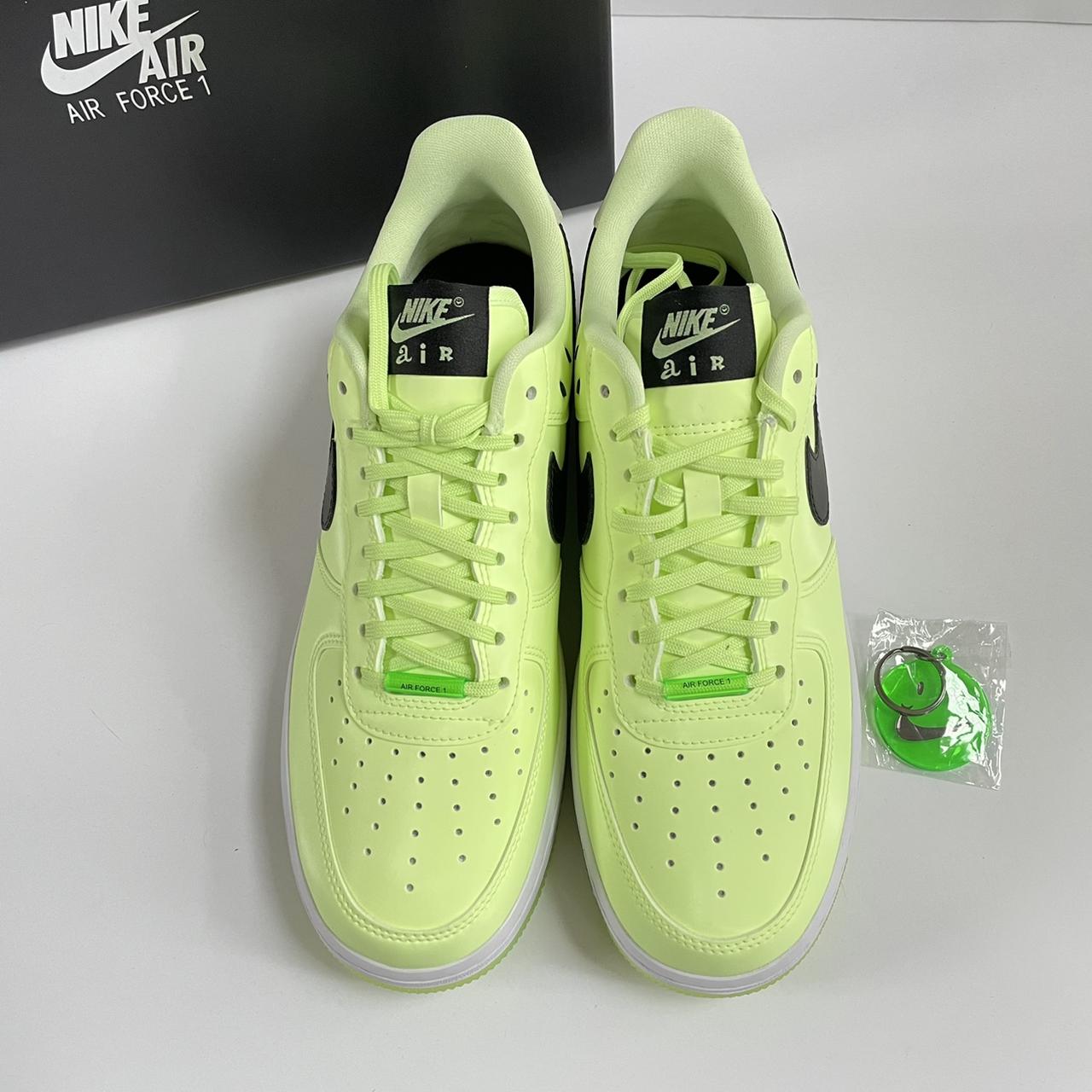 Nike Air Force 1 AF1 Glow in the dark New in... - Depop