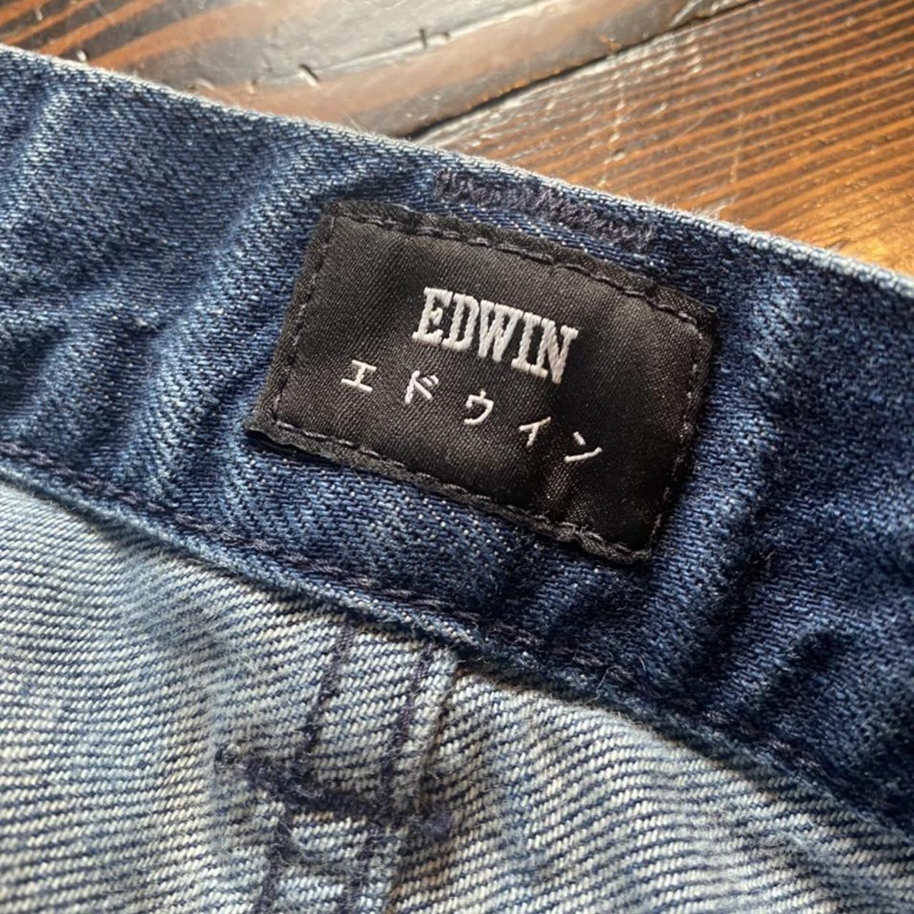 Edwin Made in Japan slim tapered denim jeans. Great... - Depop
