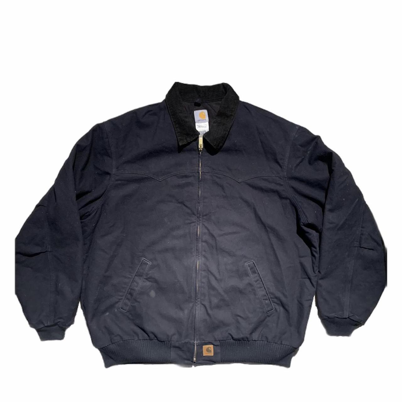 Carhartt Men's Navy Jacket | Depop