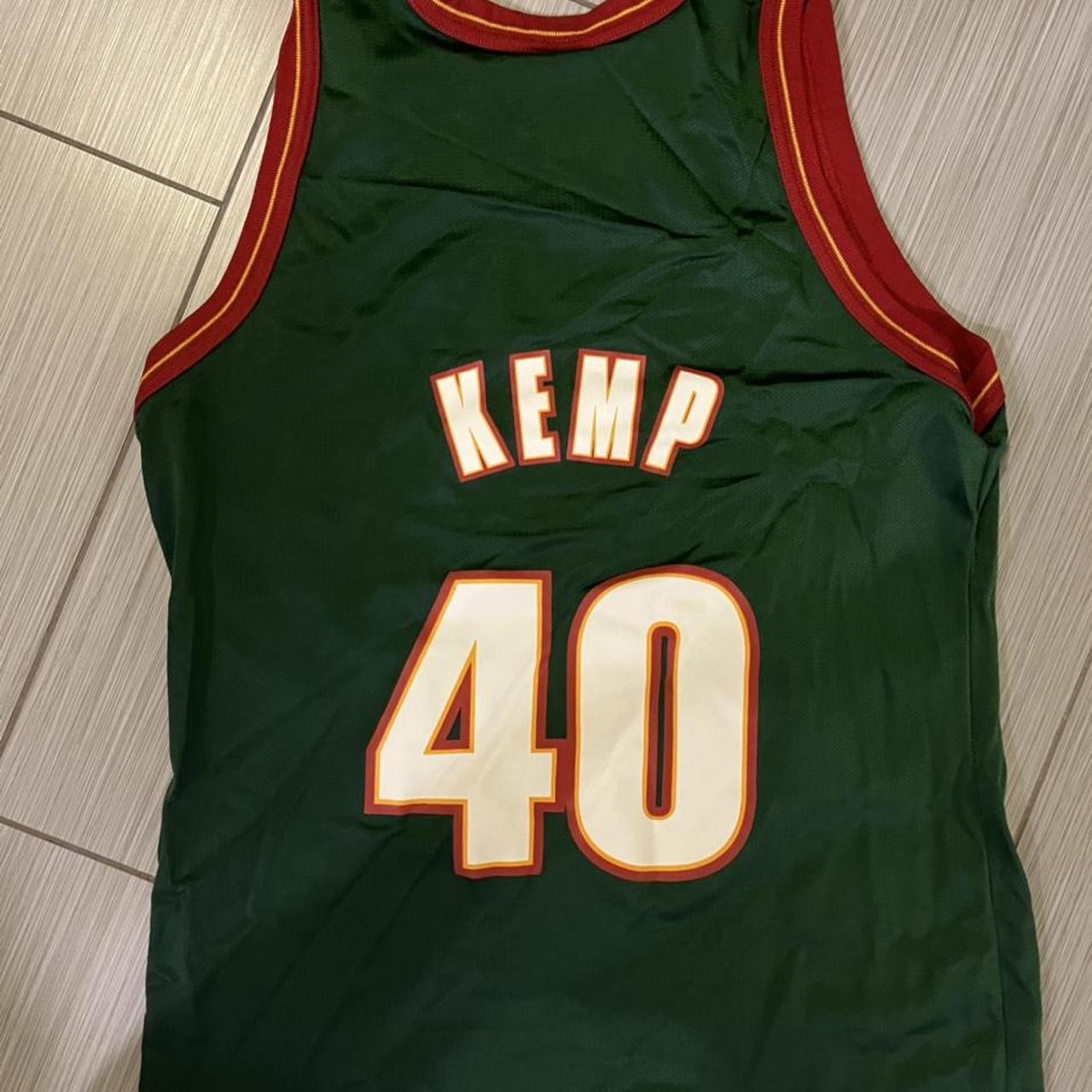 Vintage Seattle SuperSonics Jersey Sz 44 (Adult... - Depop