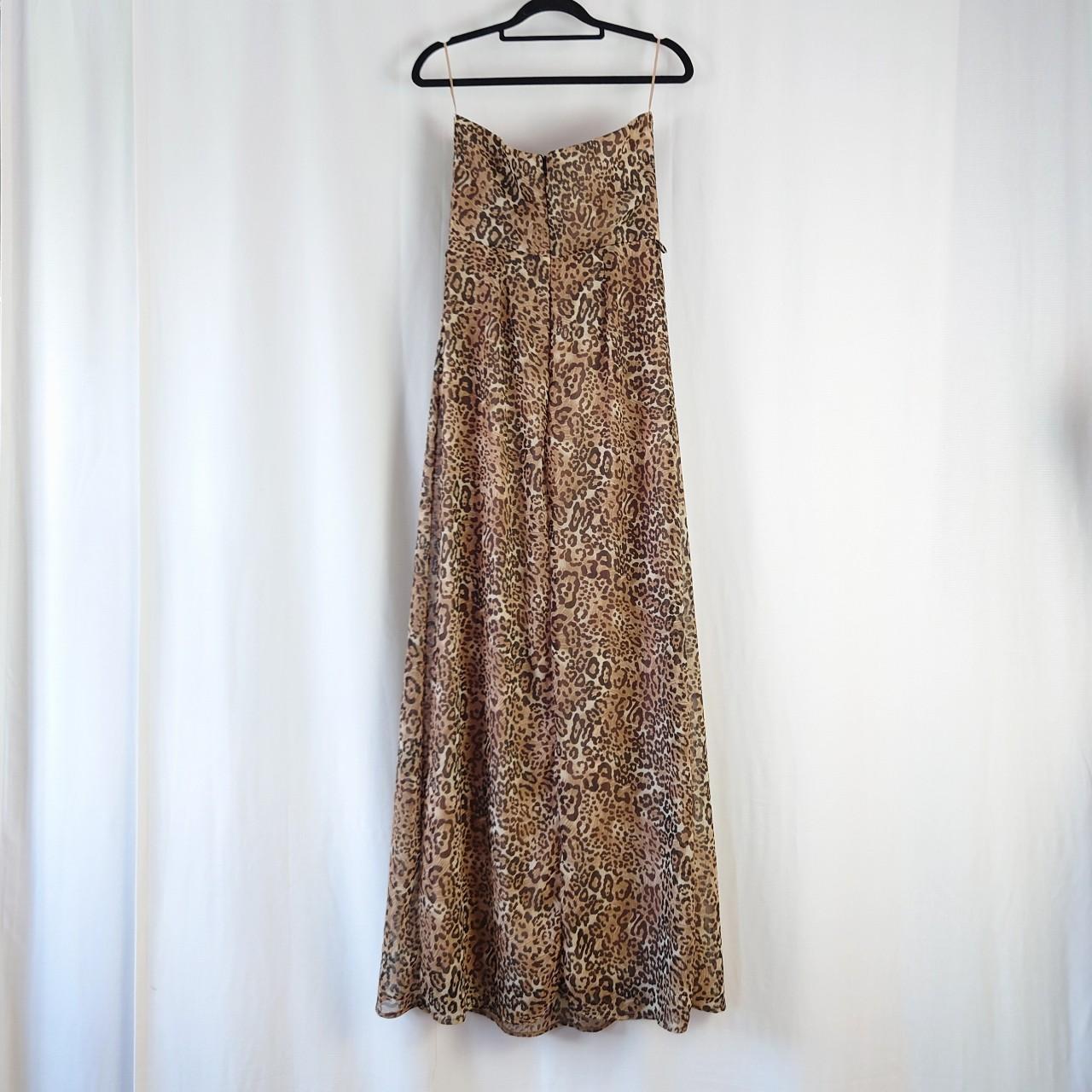 Women's gorgeous animal print maxi dress from Jane... - Depop