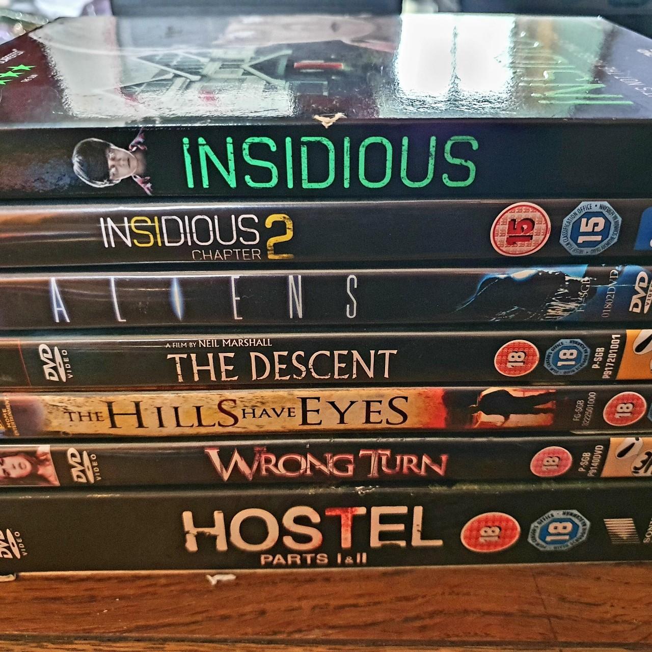 horror movie bundle: Insidious 1 (with sleeve) & 2,... - Depop
