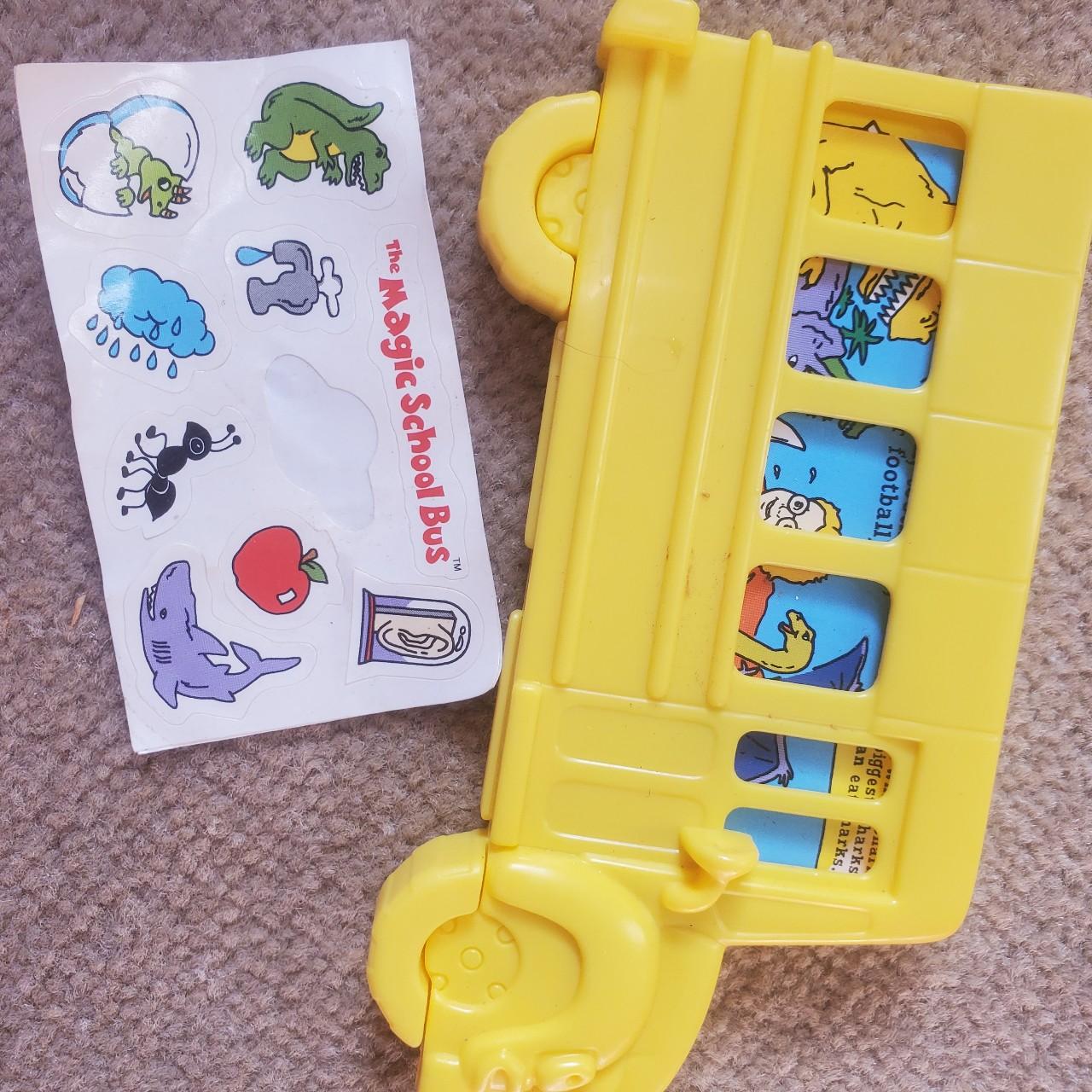 magic school bus burger king kids meal toy. vintage... - Depop