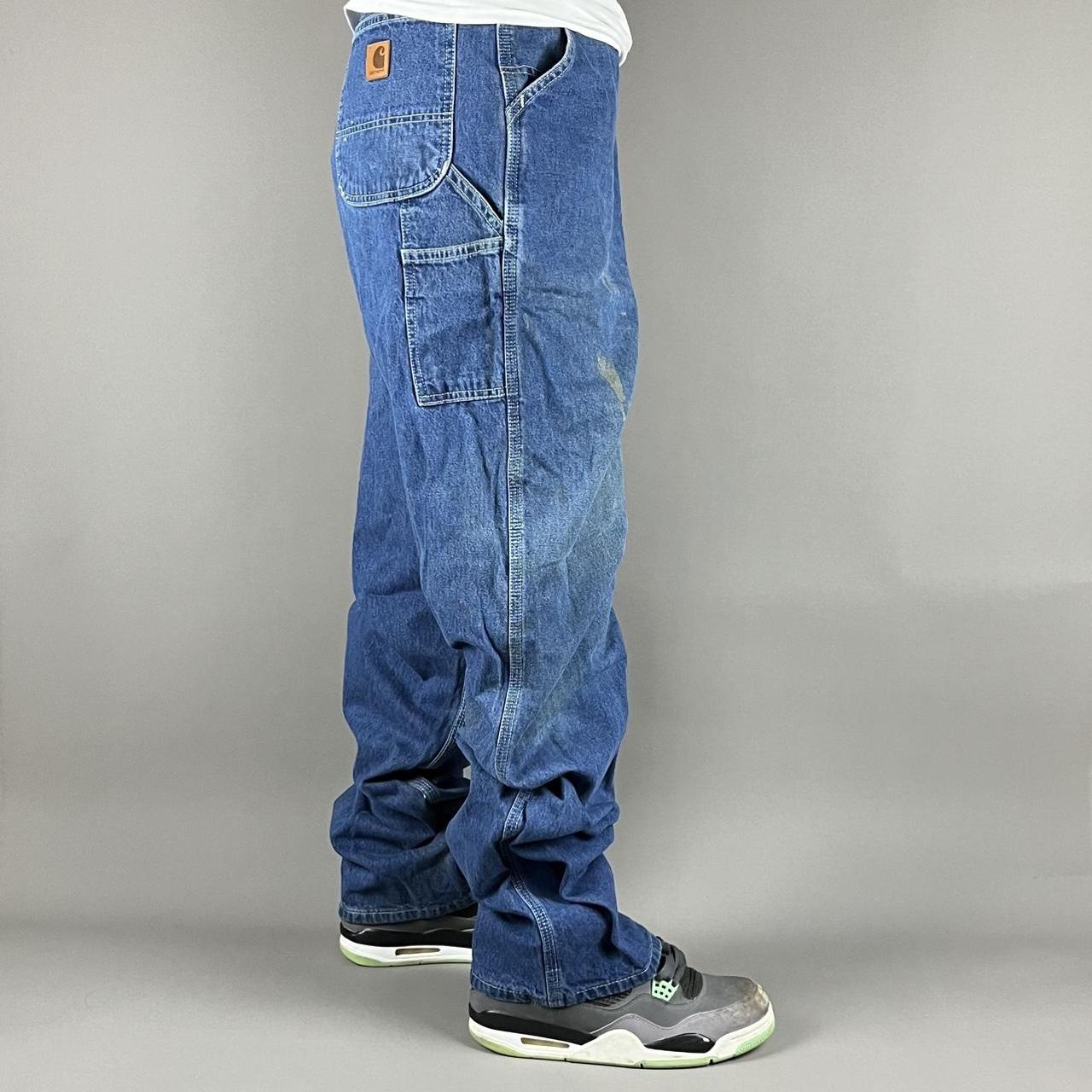 Baggy Denim Carhartt Jeans Condition Pretty Depop