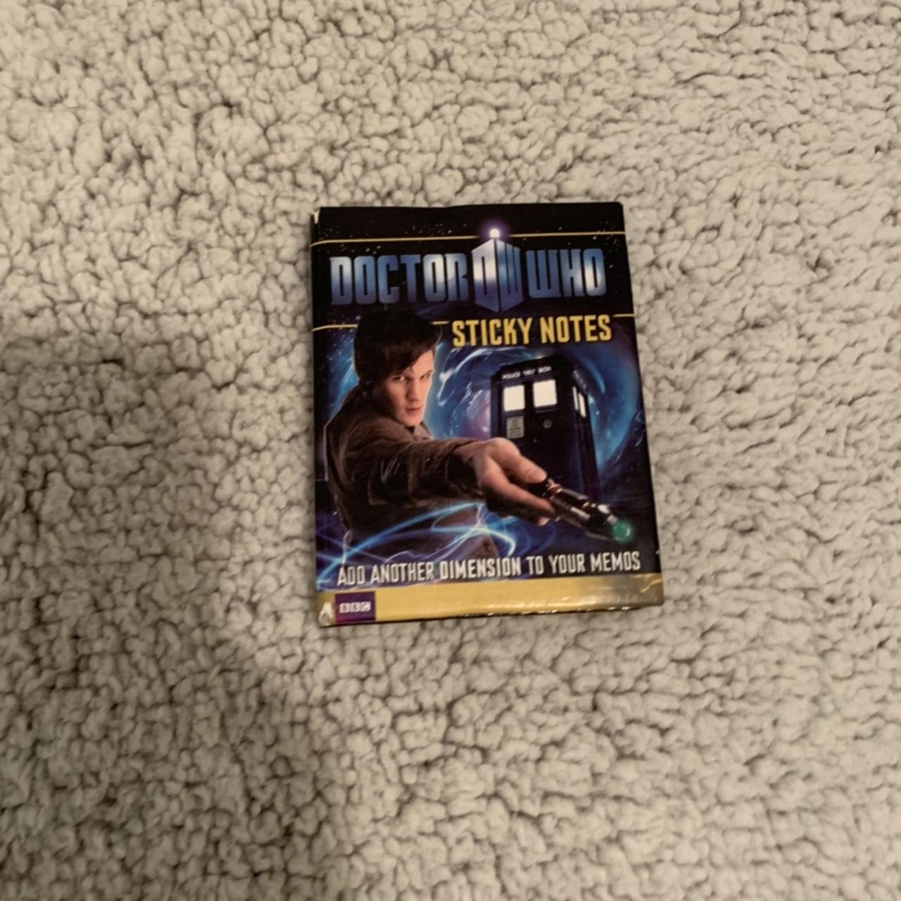 Doctor Who sticky notes used in high school, so some... - Depop