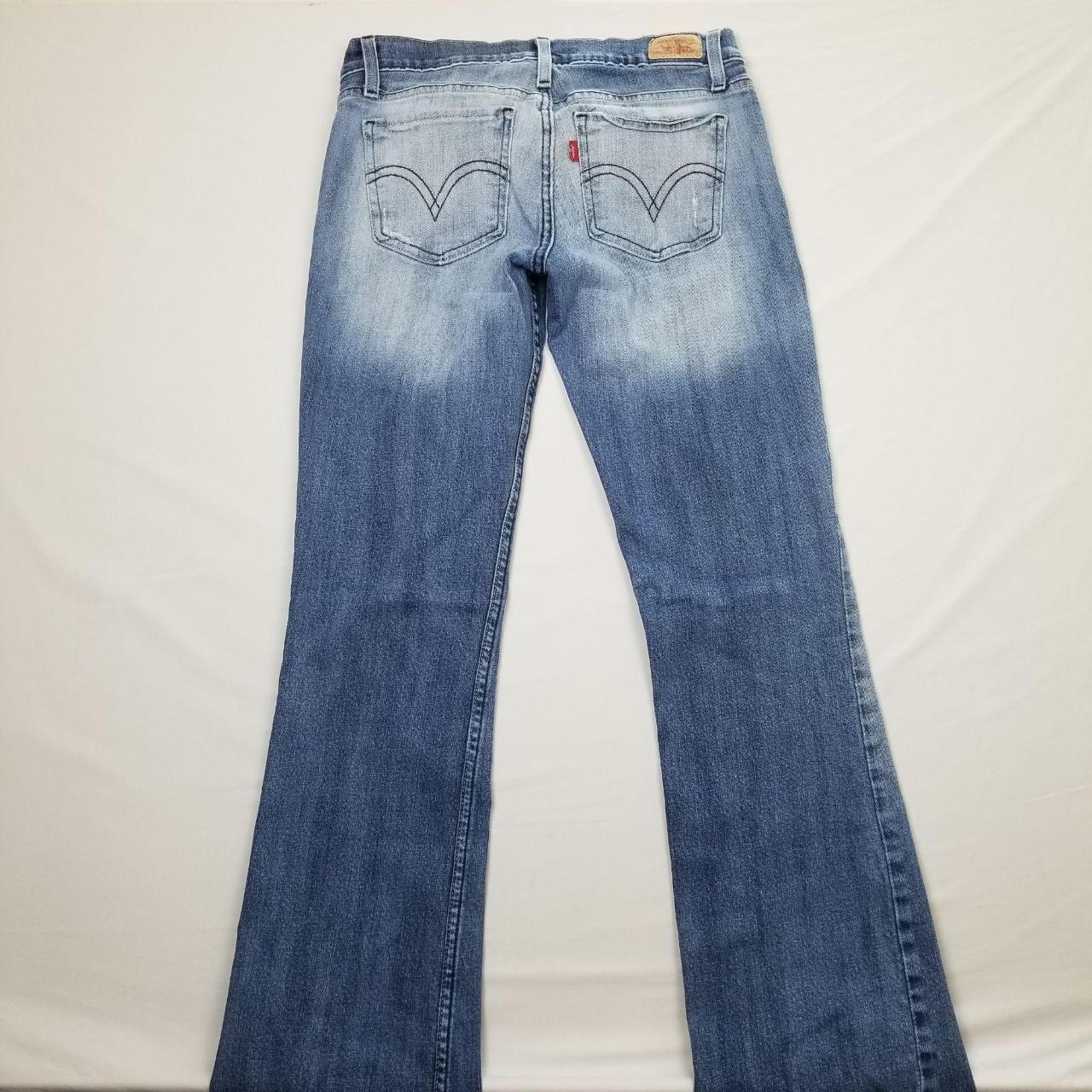 Levi's 524 Too Superlow Bootcut Jeans Size... - Depop