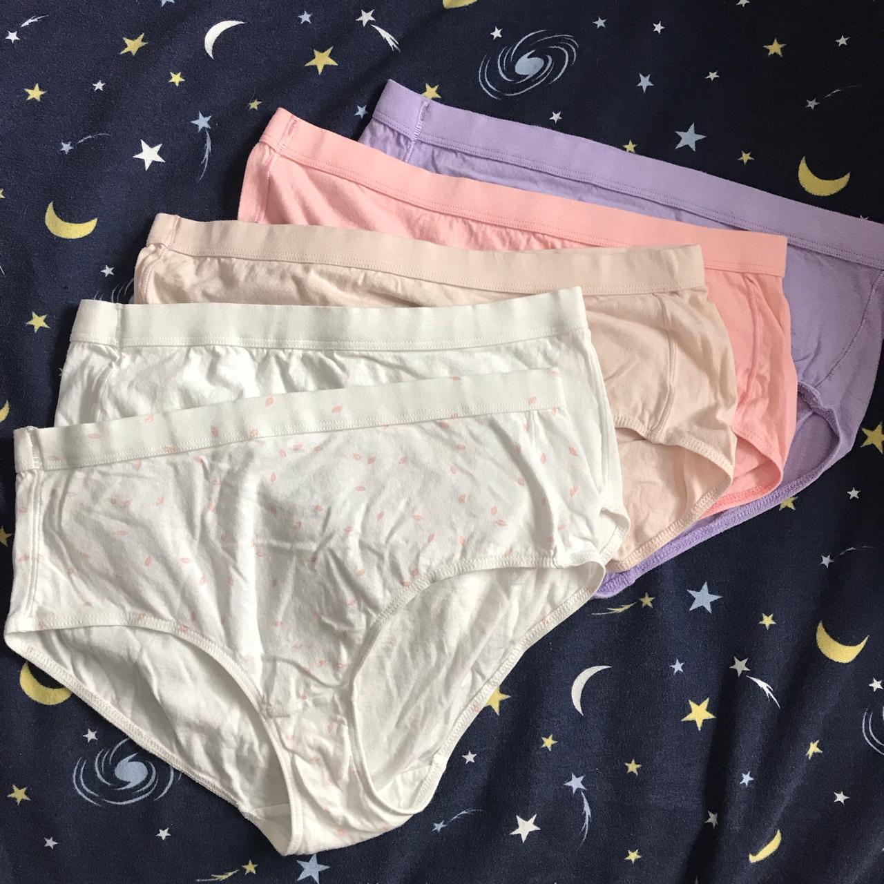 New never been worn pair of five Hanes bottom brief... - Depop