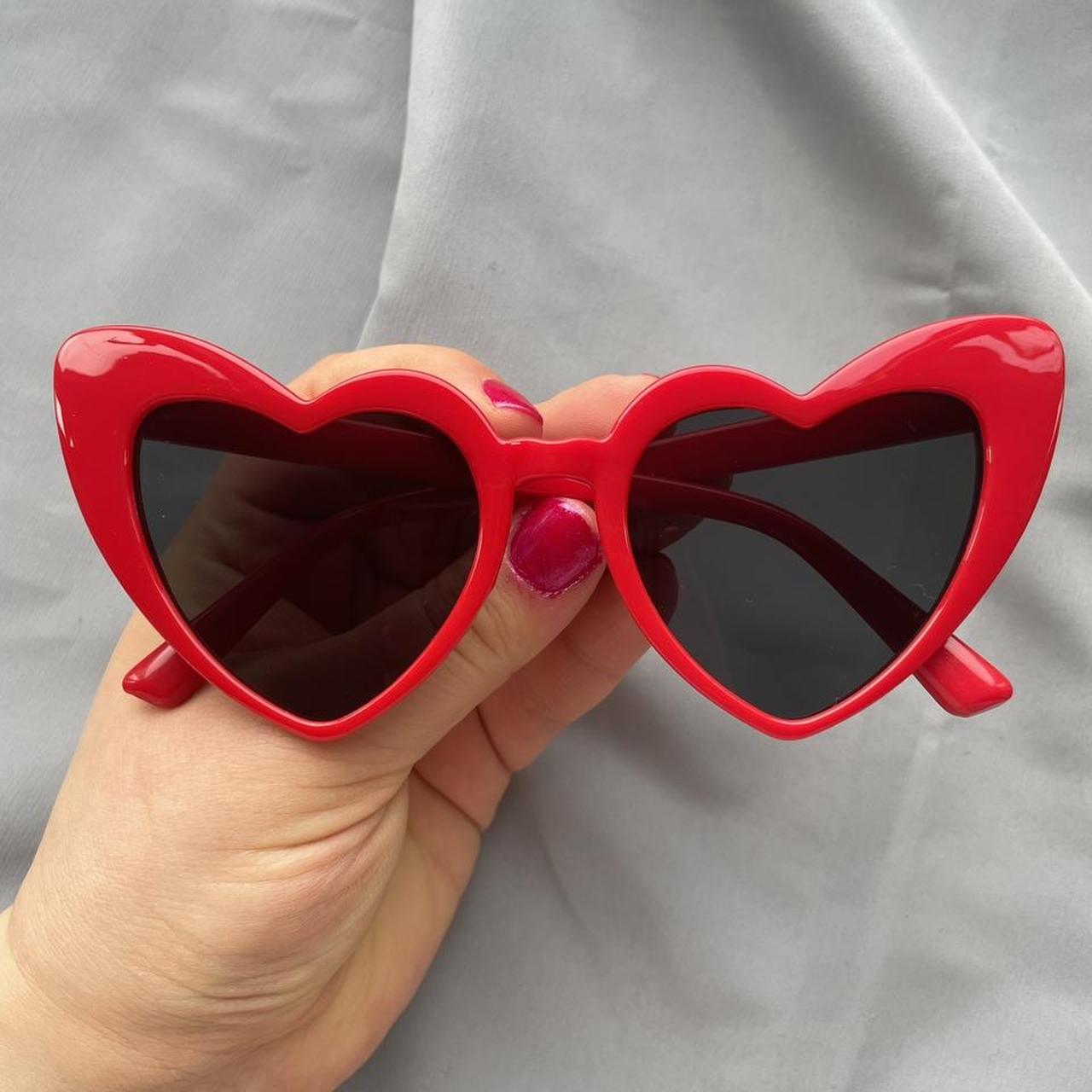 Brand New Heart Shape sunglasses! They are inspired... - Depop