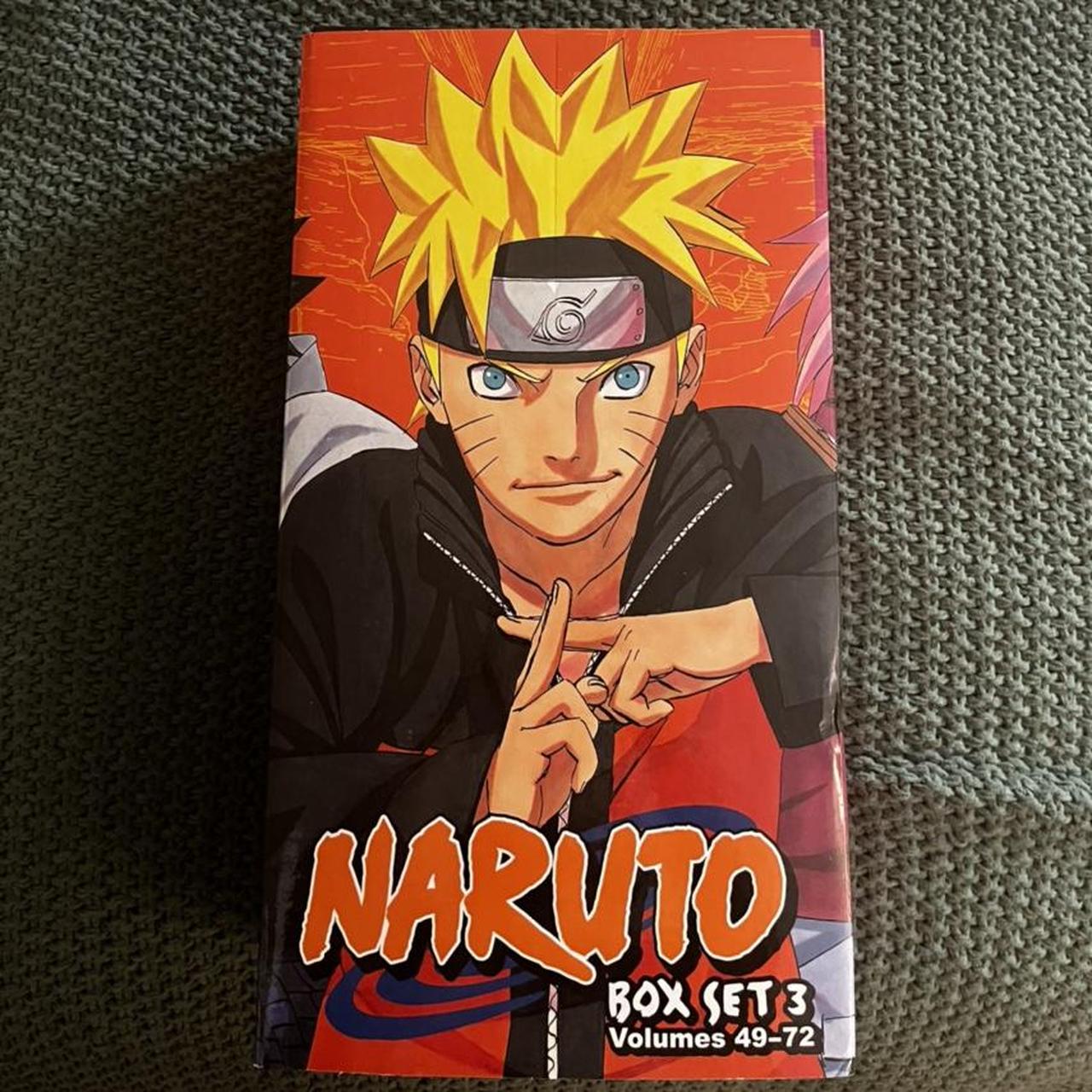 NARUTO MANGA COMPLETE BOX SET 3 box has minor damage... - Depop