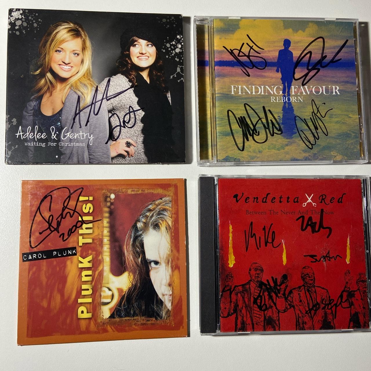 Signed CD Bundle 4 for $15 Vendetta Red Carol... - Depop