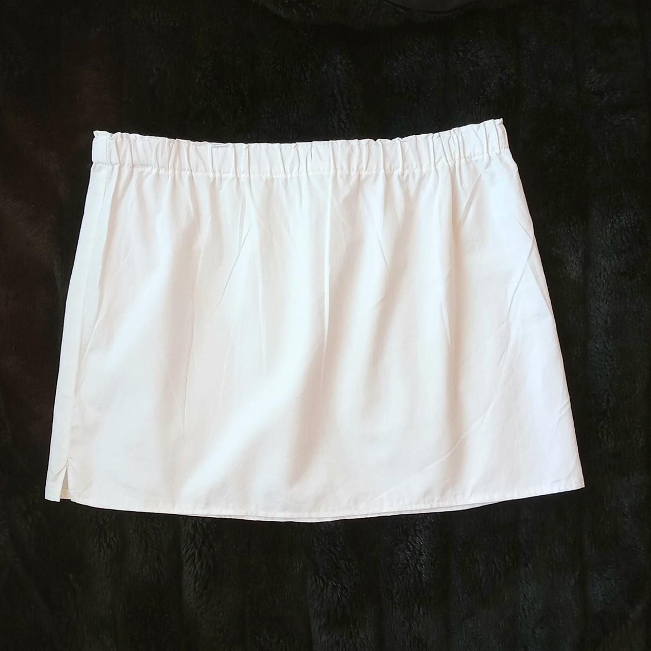 Pure white micro mini skirt! Brand new, never... - Depop