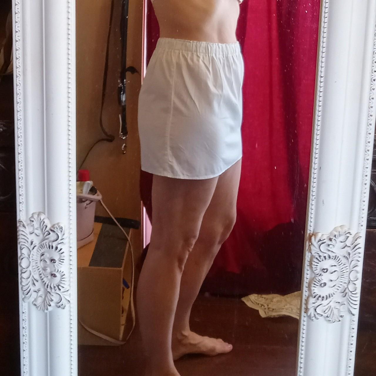 Pure white micro mini skirt! Brand new, never... - Depop