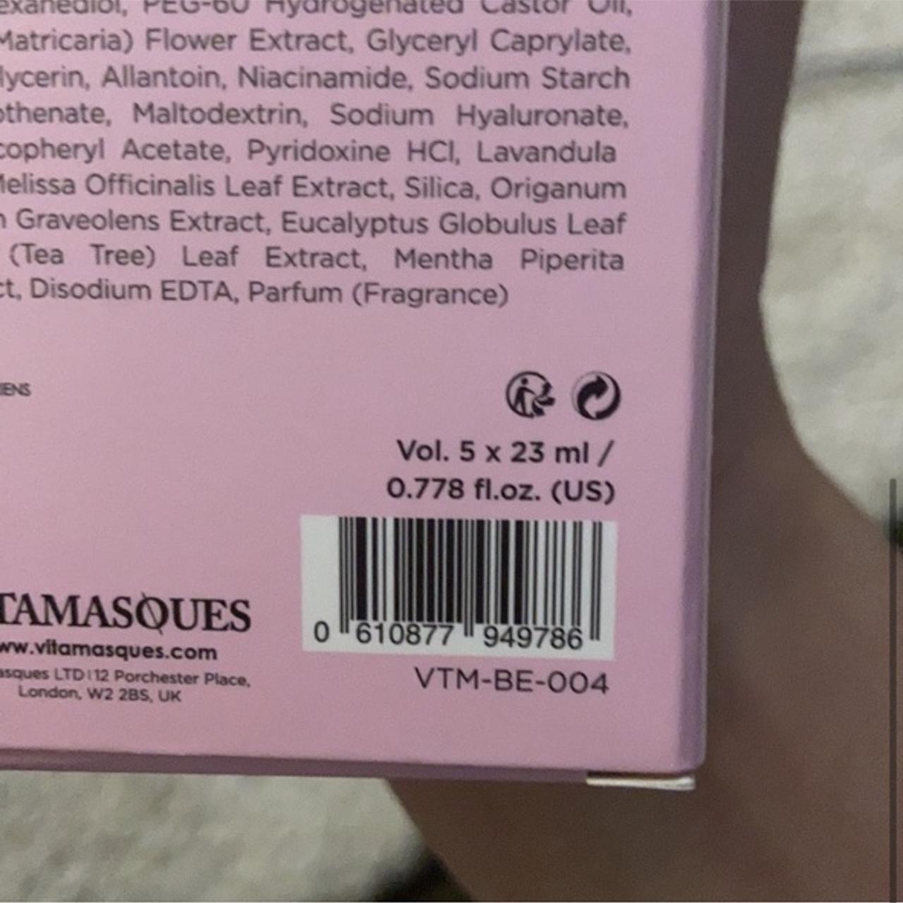 Vitamasques Multivitamin mask 5 pack FREE... - Depop