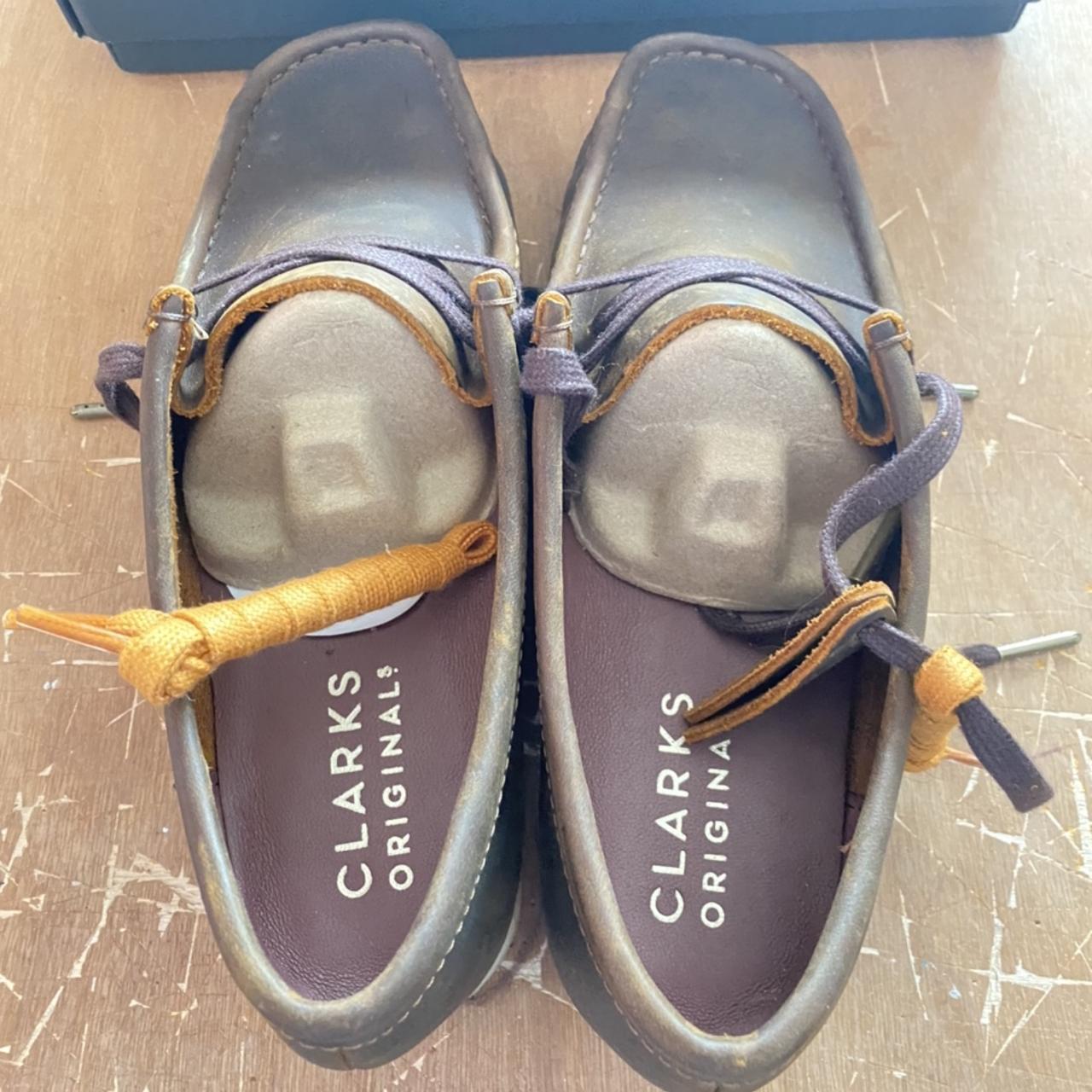 Brown Wallabees // perfect condition, never been... - Depop