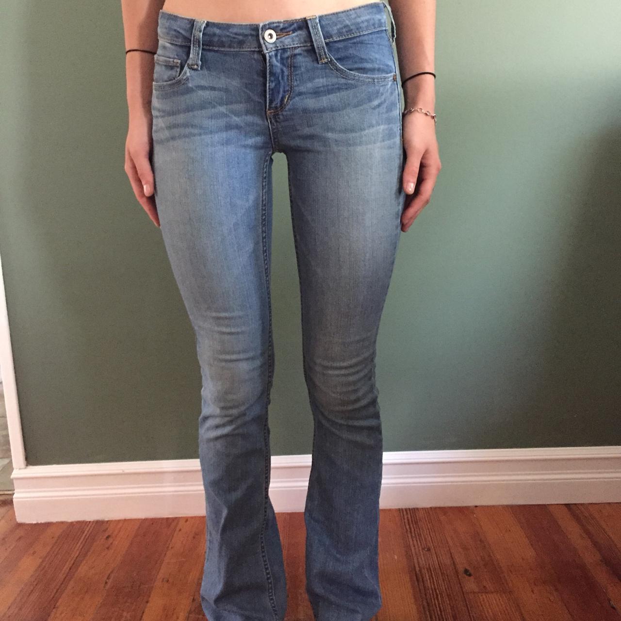 Arizona Bootcut jeans. Good condition and not too... - Depop