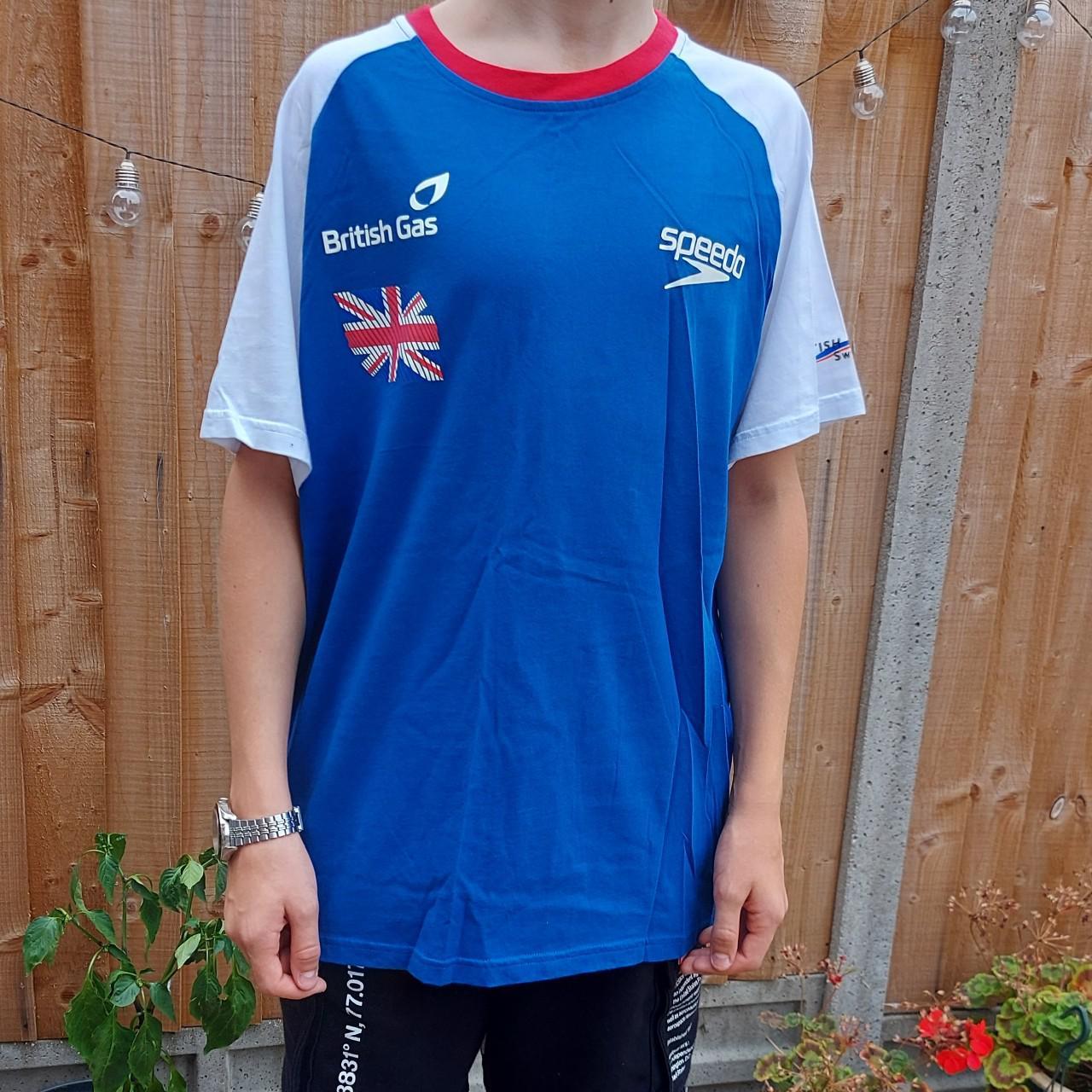 Official Speedo British Swimming t-shirt from GBR... - Depop
